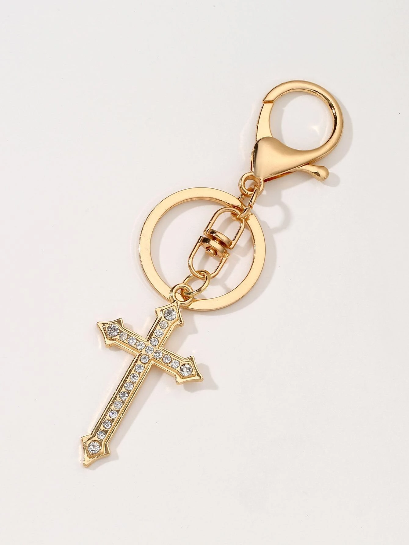 Bling Cross Design Charm Keychain – Estilo Philippines